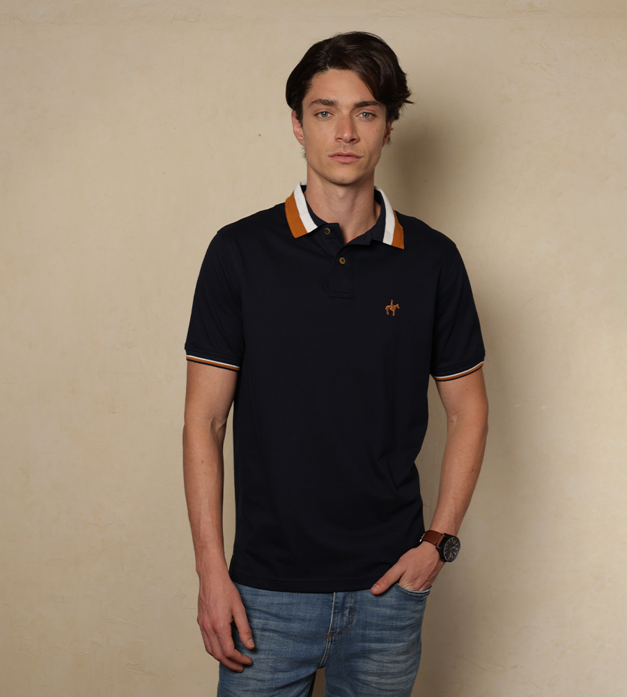 Polo Fondo Entero Color Azul Navy | Polo Club® Colombia– Polo club Colombia