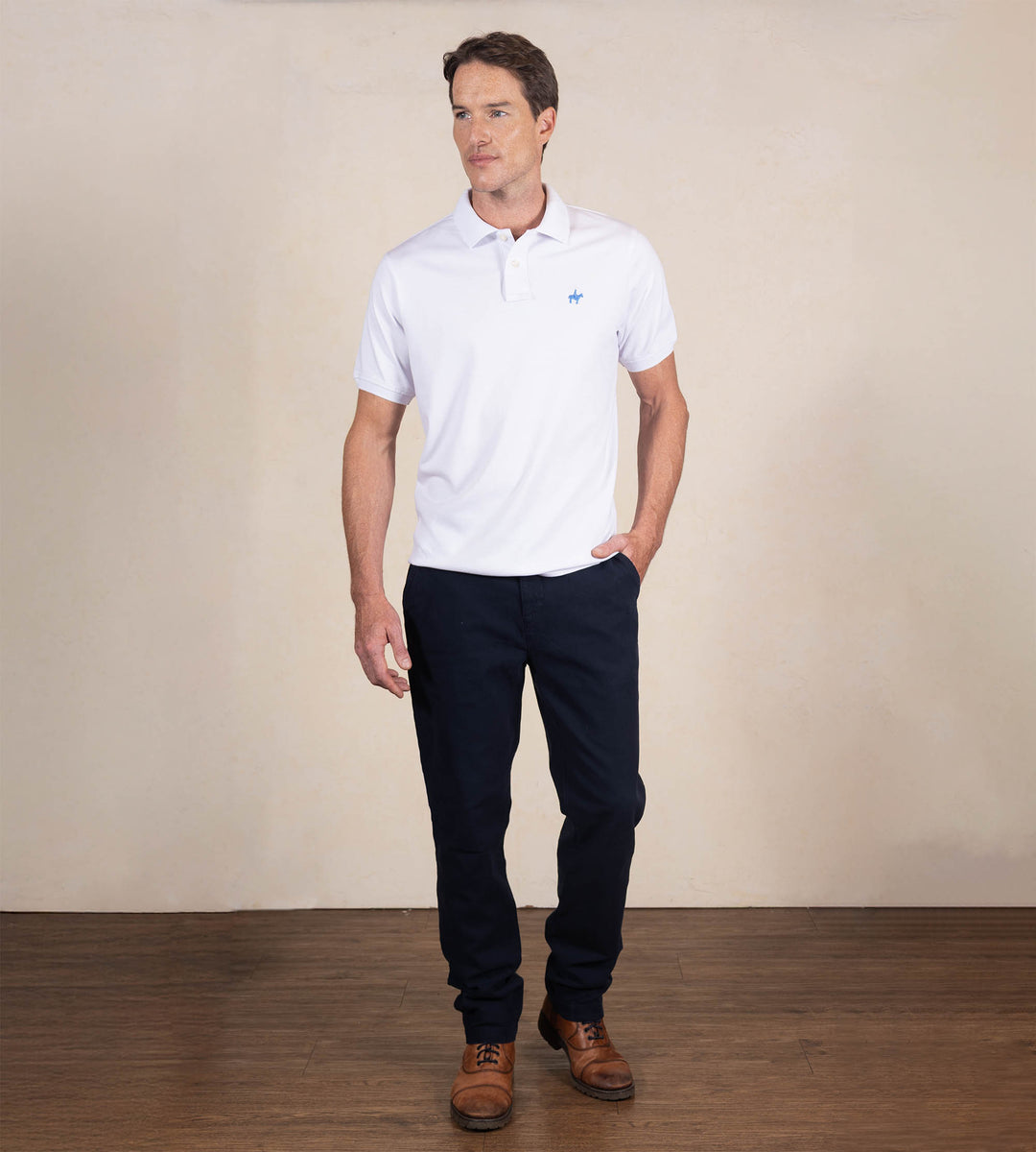 Polo Fondo Entero Color Blanco | Polo Club® Colombia– Polo club Colombia
